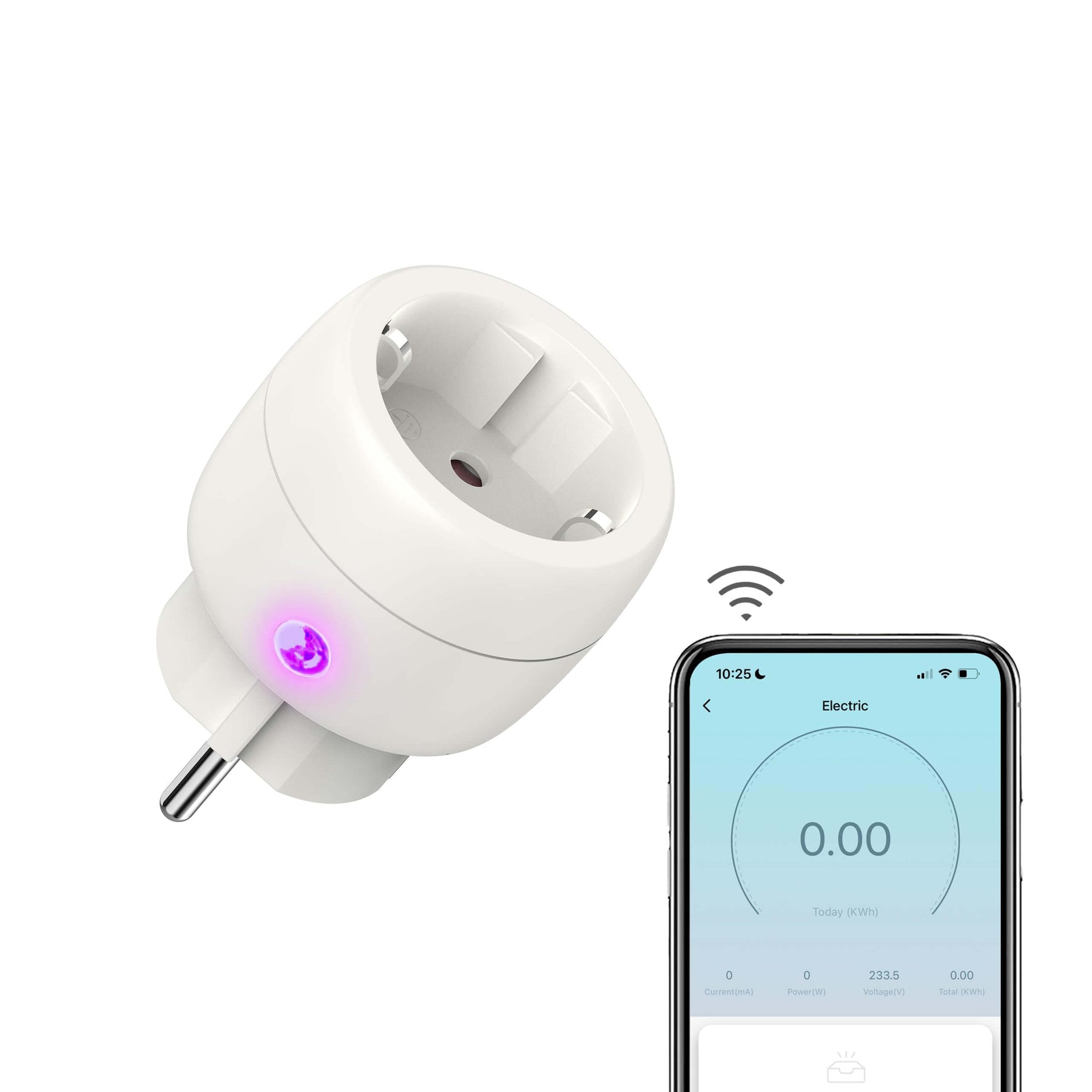 UCOMEN Wi-Fi Smart Socket, 16A, Alexa & Google, Timer, Remote Control